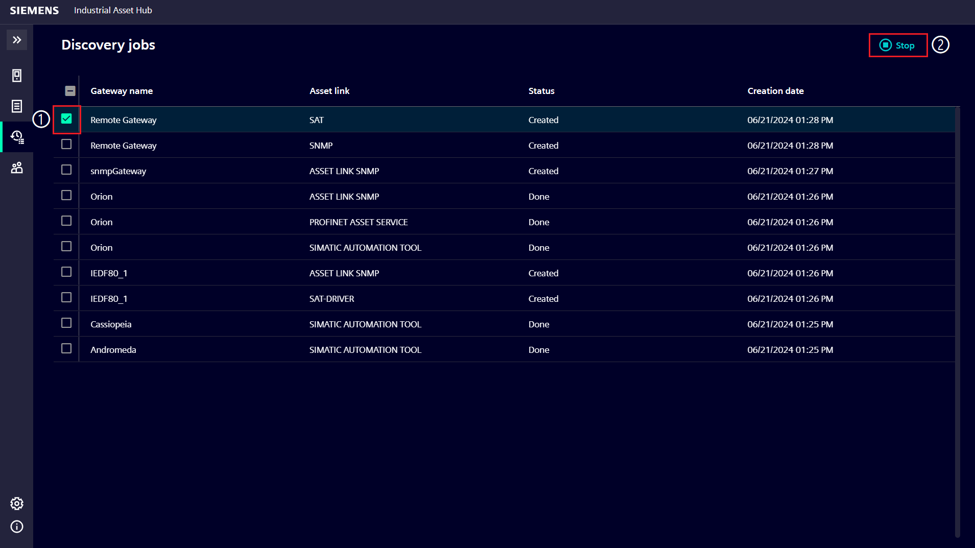 Discovery Jobs - IAH User Documentation